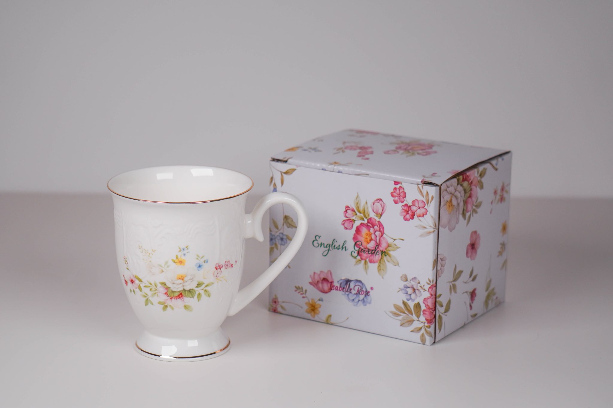 Skodelica English garden 350 ml Isabelle Rose